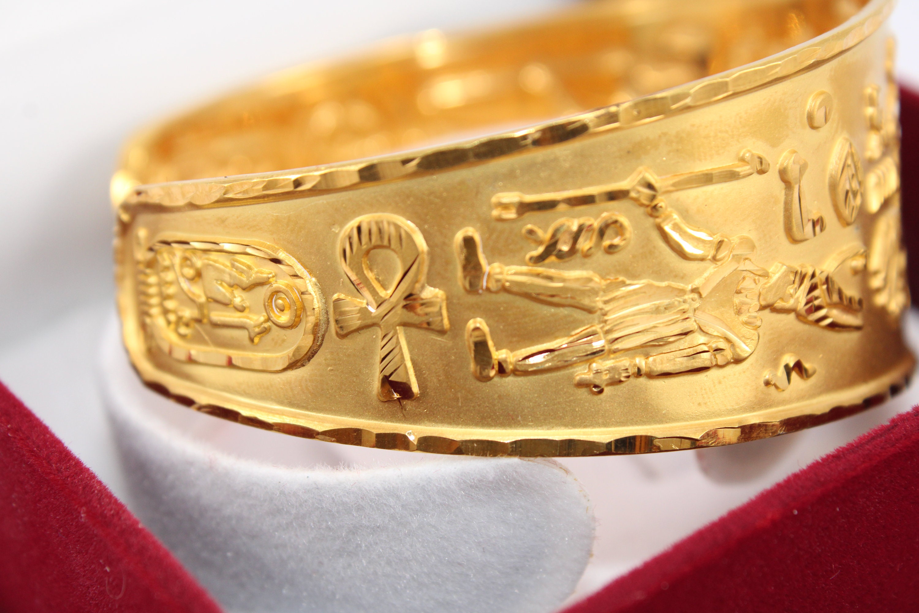 Gold Egyptian Bracelet