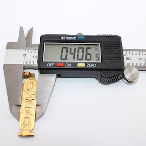 Personalized Cartouche Pendnat Egyptian Jewelry Sterling Silver Gold ...