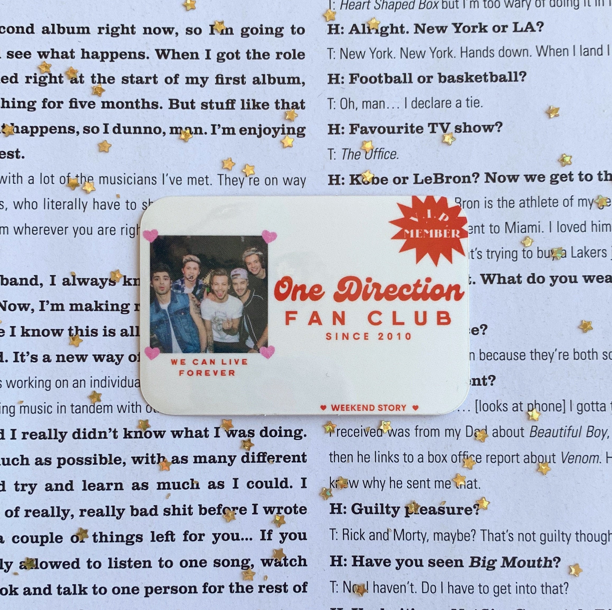 One Direction Sentences