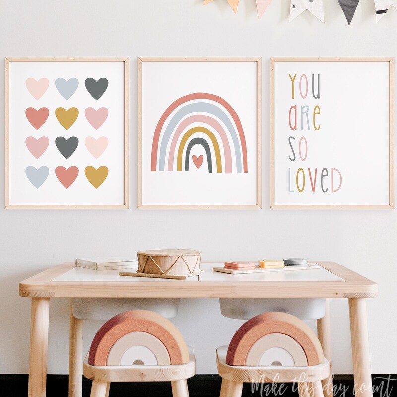 Rainbow Print - Etsy