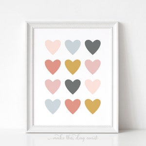 Rainbow Nursery Wall Art, Rainbow Prints Set of 3, Girls Room Decor ...