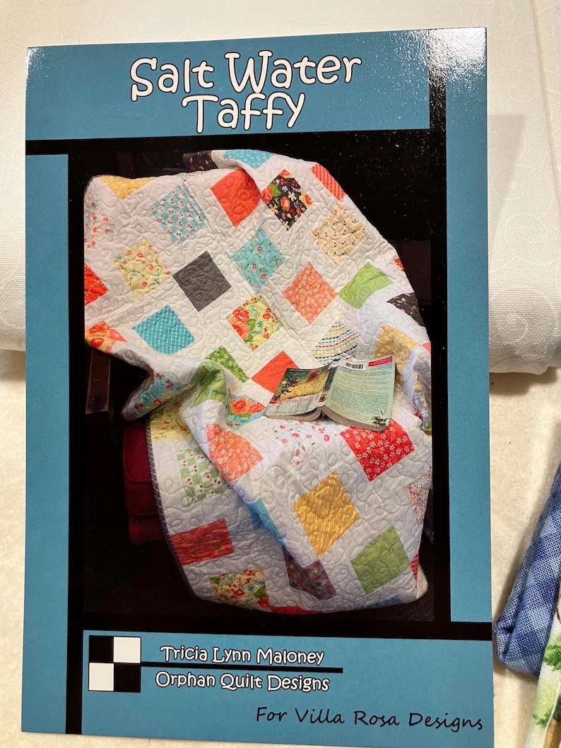 Salt Water Taffy Quilt Kit – Beginner Friendly, Multiple Fabric Options ...