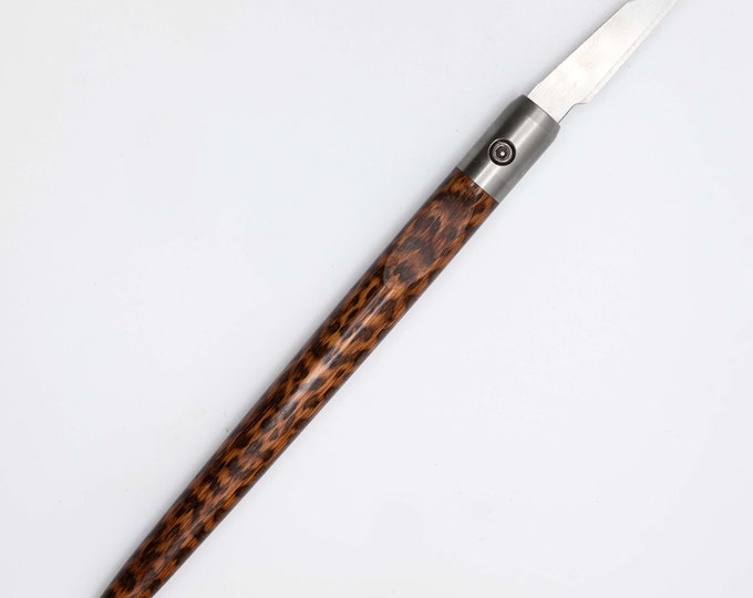 The Original Matt Estlea Marking Knife - A-grade Snakewood and Steel - Etsy