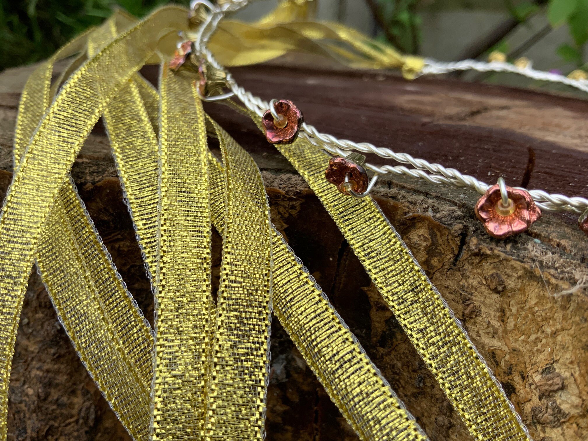 Egyptian Crown, Elven Bride Crown, Copper Bride Crown, Antique Elven ...