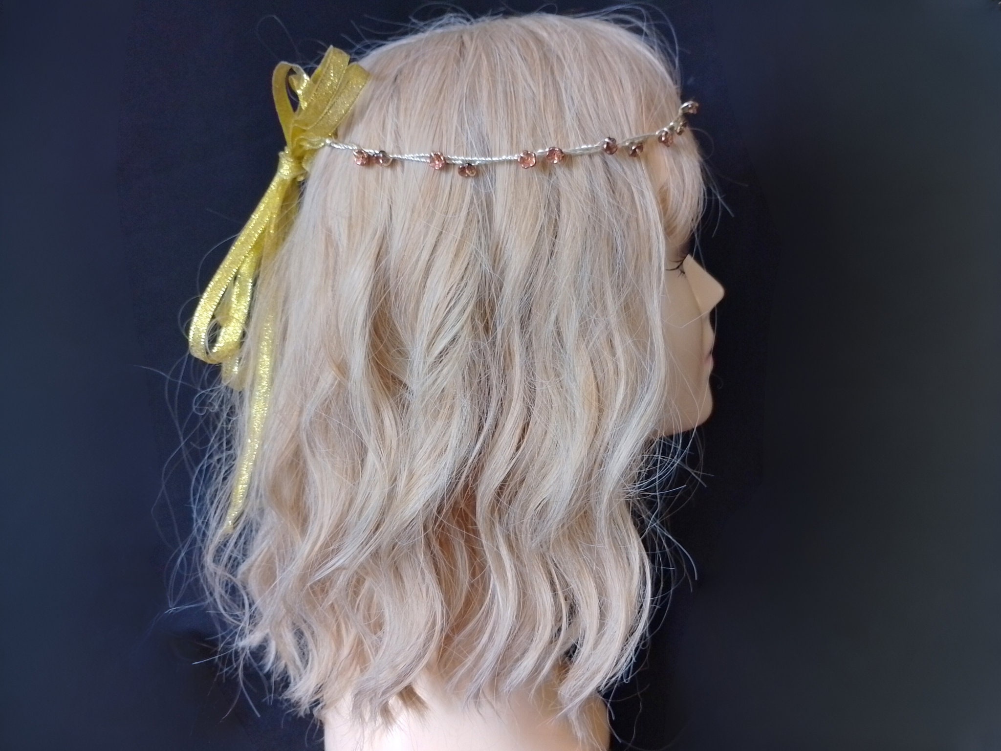Egyptian Crown, Elven Bride Crown, Copper Bride Crown, Antique Elven ...