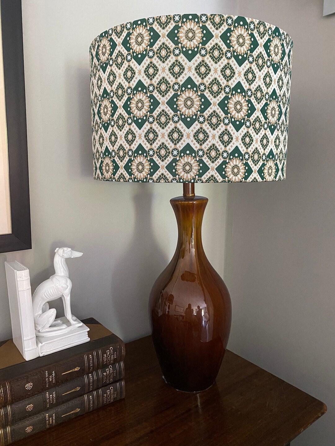 Bespoke Handmade 30cm Shade Original 70s Fabric - Etsy