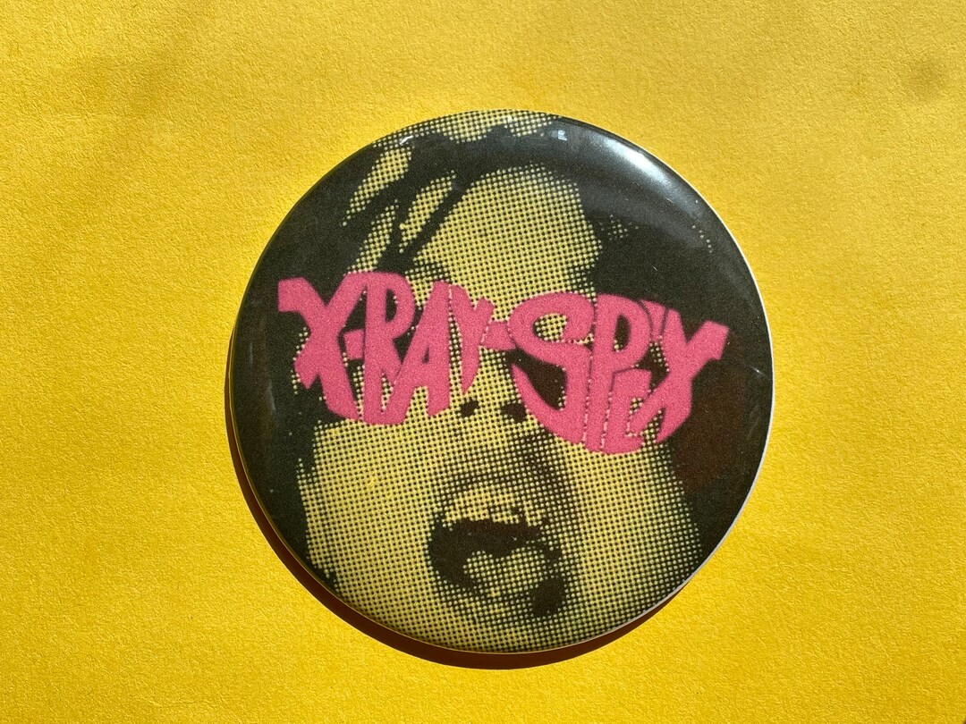 X-ray Spex / Poly Styrene 3” Pin - Etsy