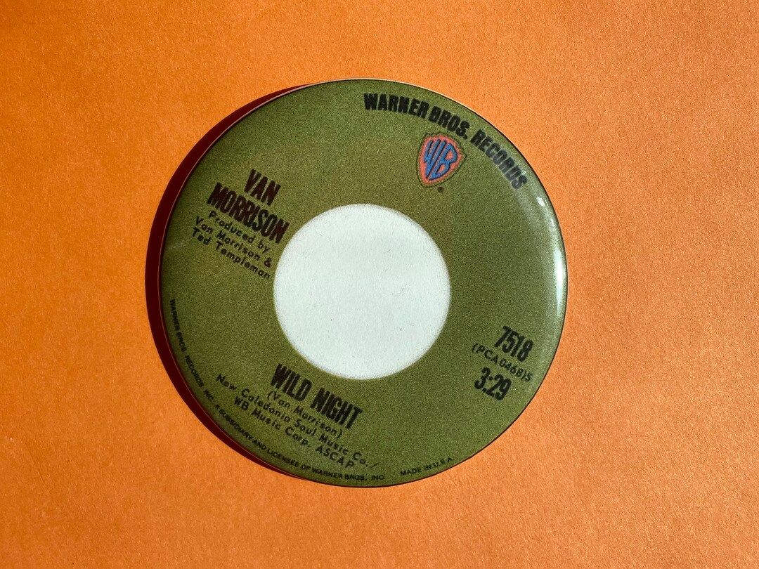 Van Morrison Wild Night 3 Pin - Etsy