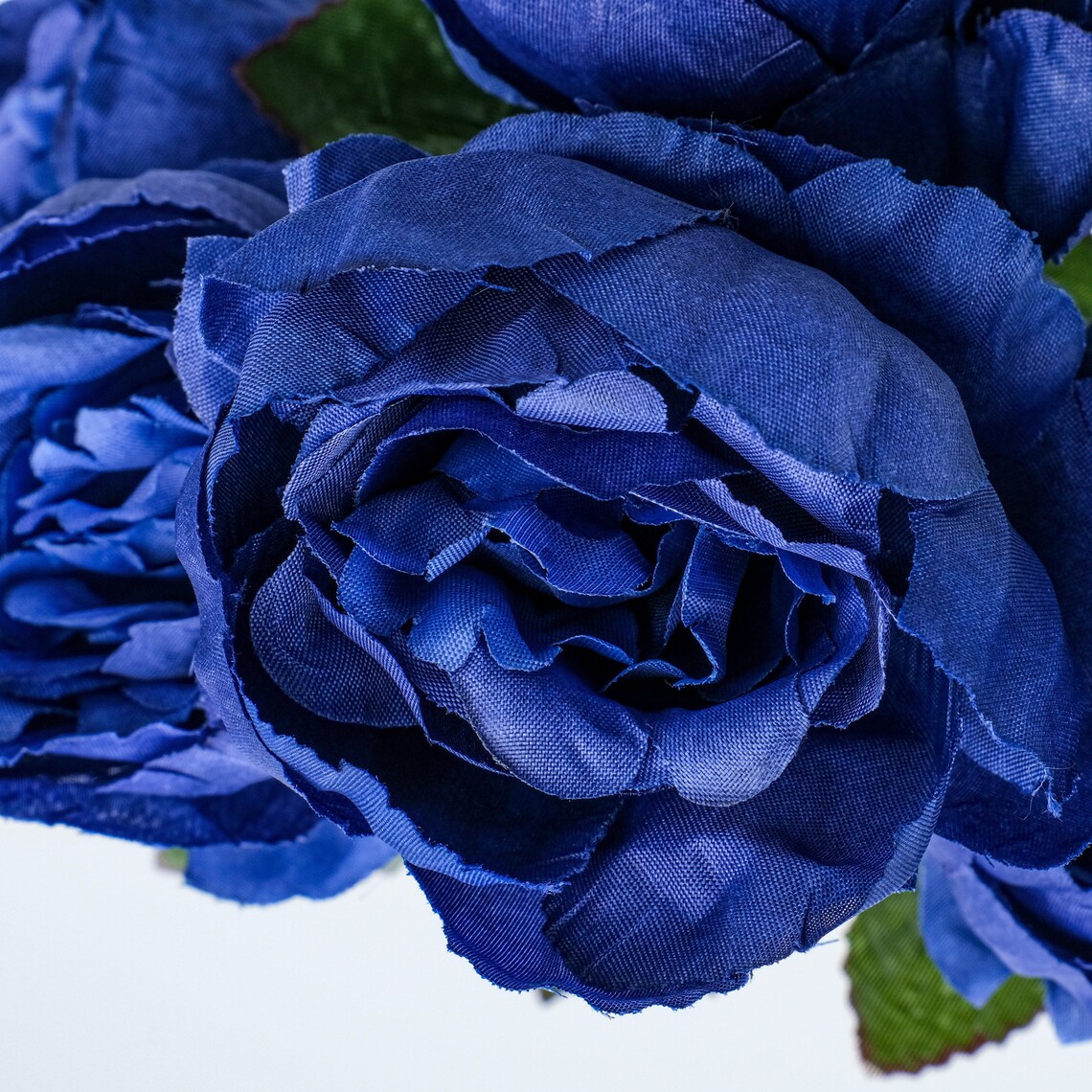 Blue Peony Bush Artificial Peony Flowers Summer Flower Bush | Etsy