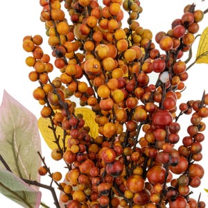 Fall Berry Floral Spray: Autumn Wreath Pick, Thanksgiving Decor - Etsy
