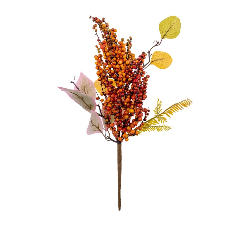 Fall Berry Floral Spray: Autumn Wreath Pick, Thanksgiving Decor - Etsy
