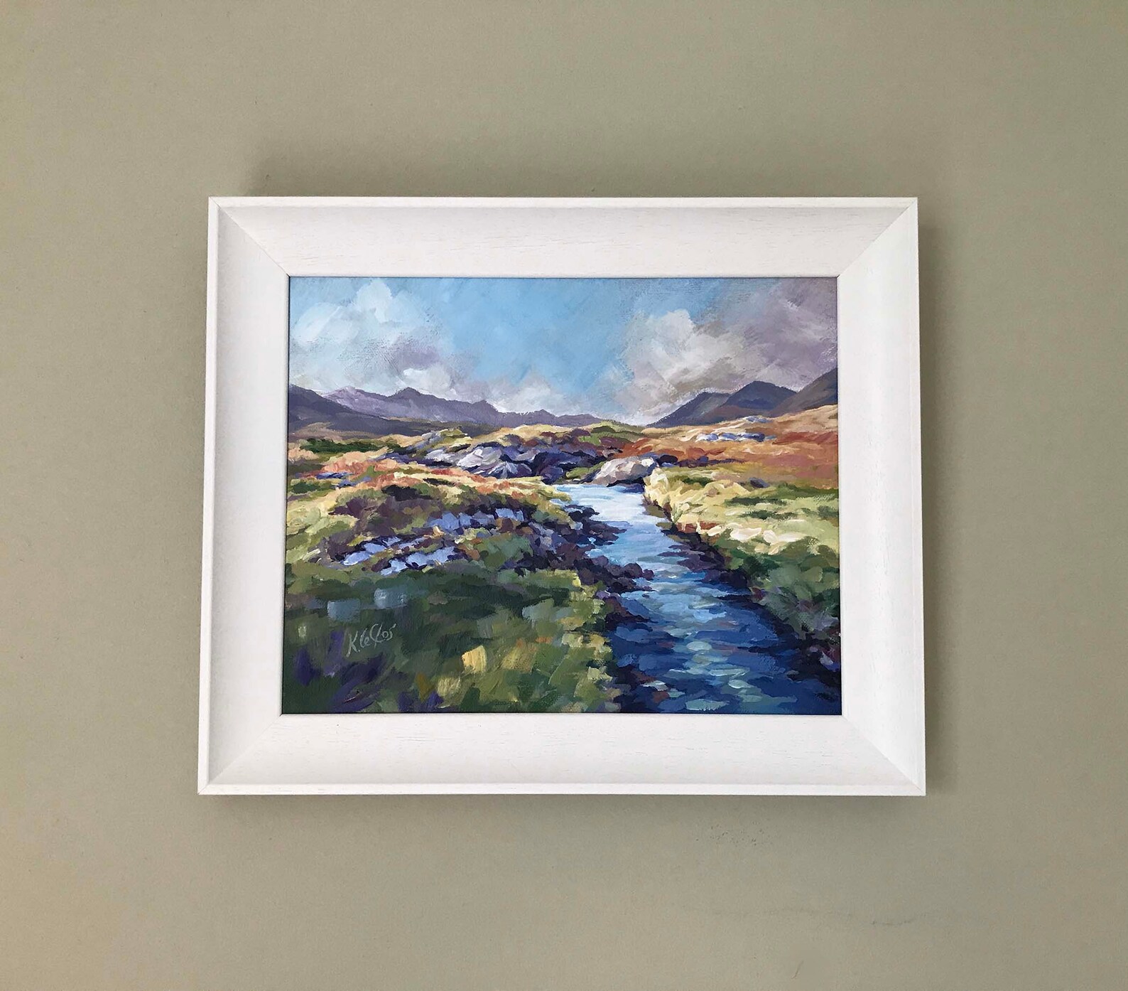 Connemara Landscape, Irish Gift, Irish Art, Giclée Print, Print of ...