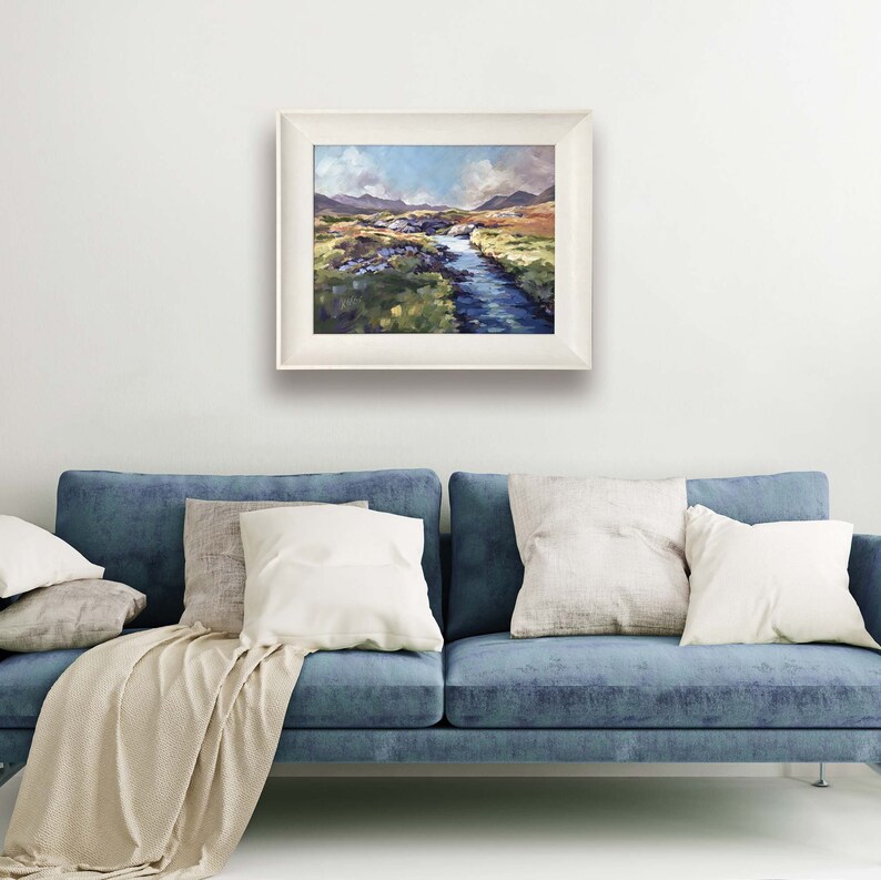Connemara Landscape, Irish Gift, Irish Art, Giclée Print, Print of ...