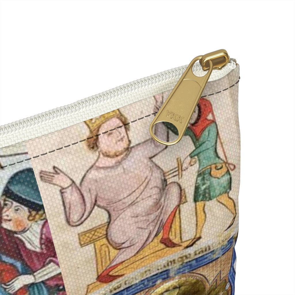 People Getting Stabbed in Medieval Manuscripts Accessory Pouch - Etsy ...