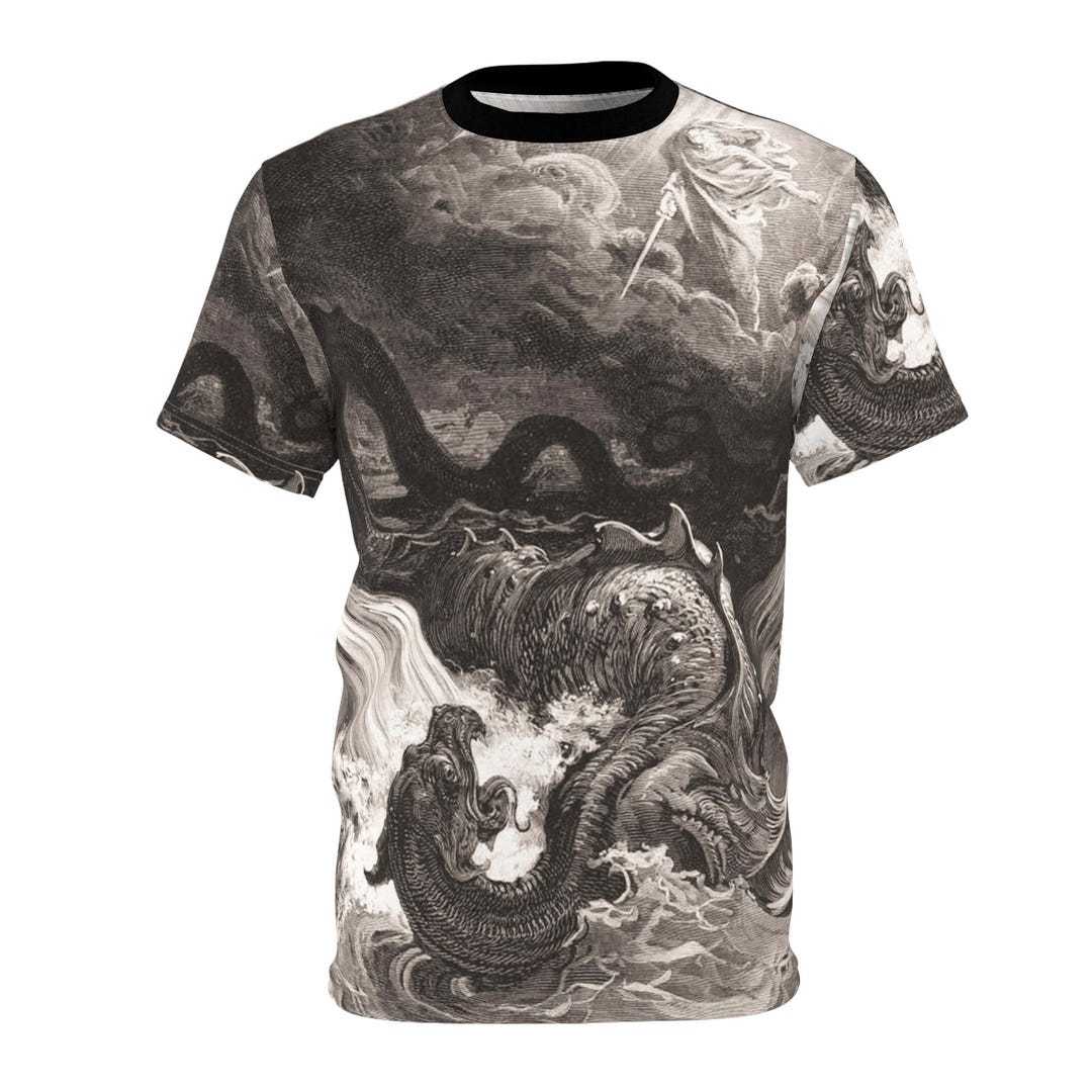 Slaying Leviathan Unisex Cut & Sew Tee (AOP) - Etsy