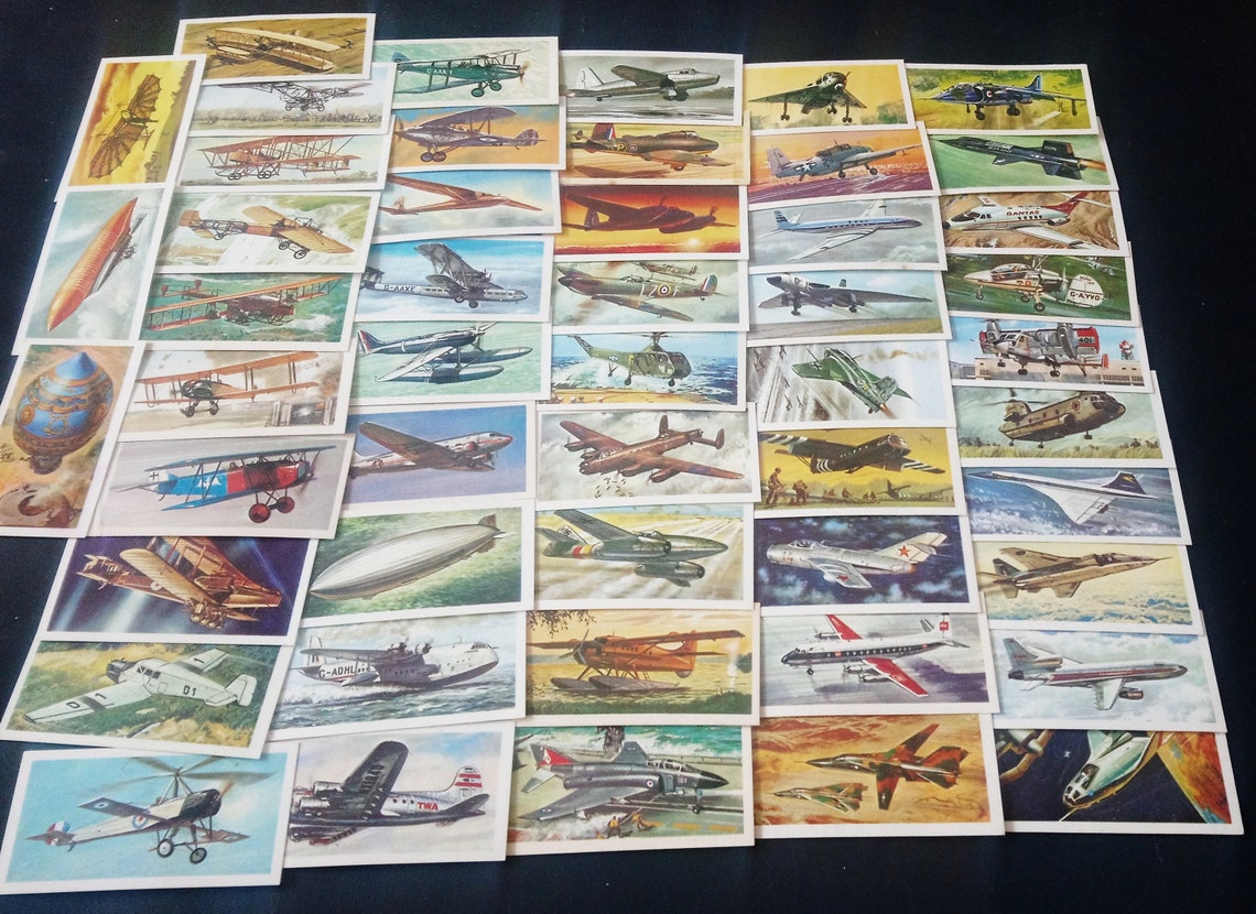 Complete Collection of 50 Cards Vintage Brooke Bond Tea - Etsy UK