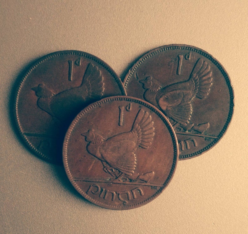 A Vintage Lucky Irish Penny Coin From 1920/1930/1940/1950/1960's ...