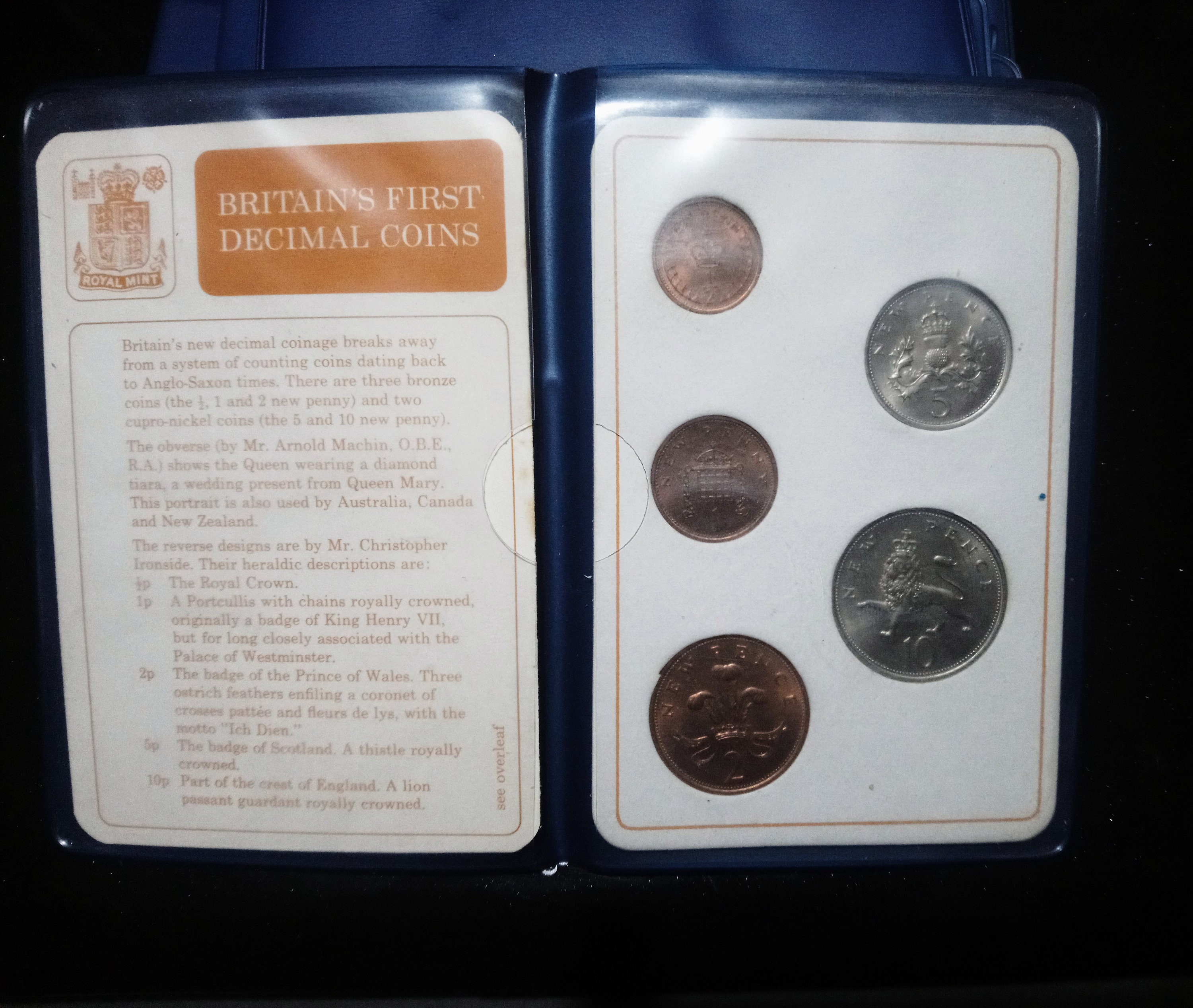 Fantastic Royal Mint Vintage Coin Collection Britain's | Etsy