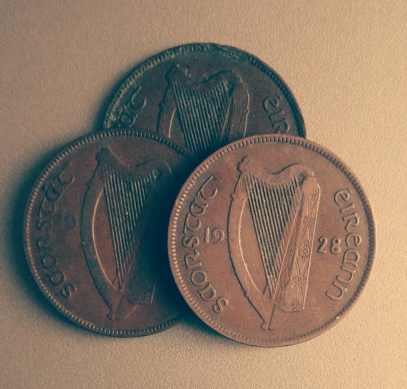 A Vintage Lucky Irish Penny Coin From 1920/1930/1940/1950/1960's ...