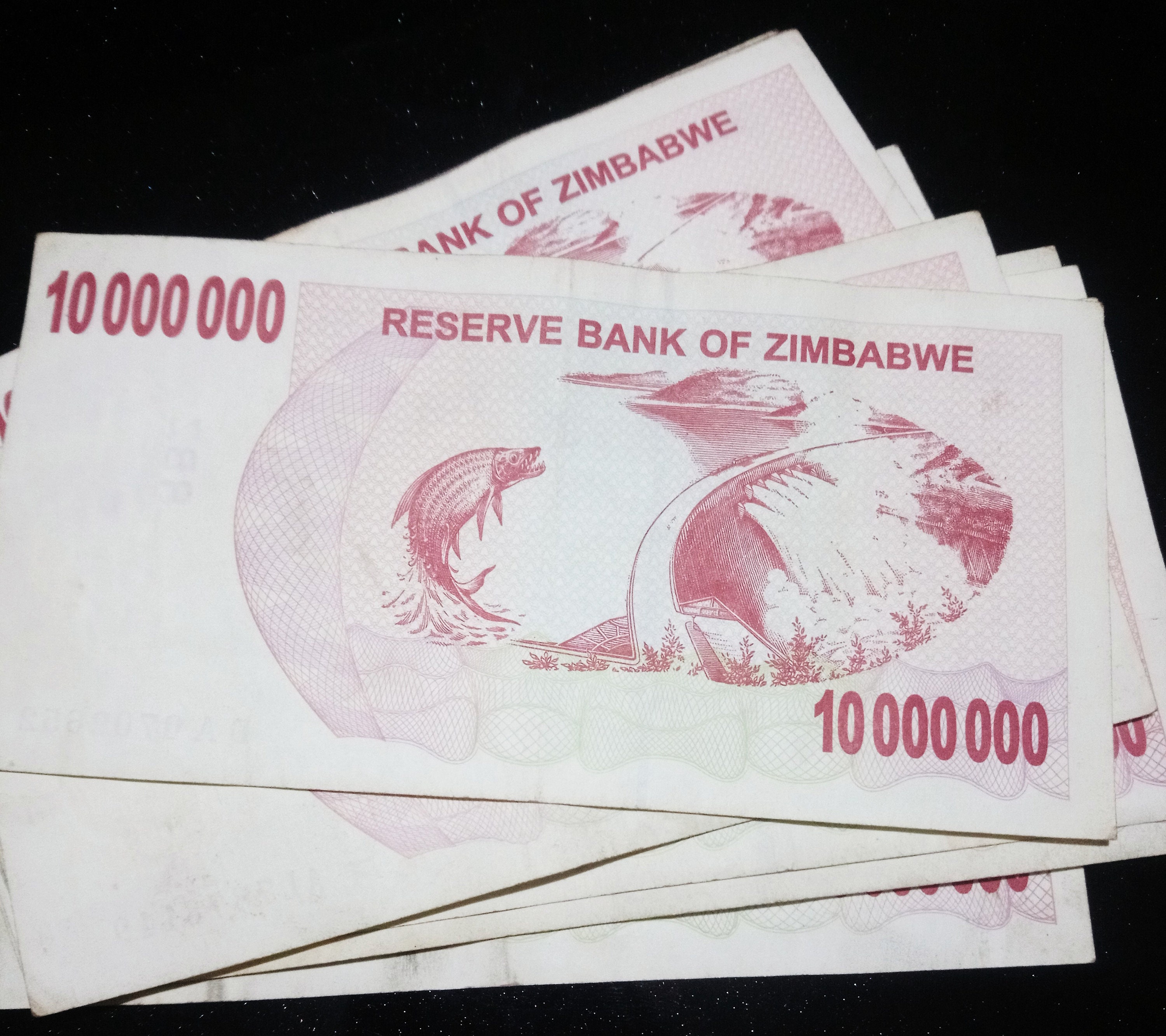 Vintage Zimbabwe Ten Million Dollars Banknote Dated 2008 | Etsy