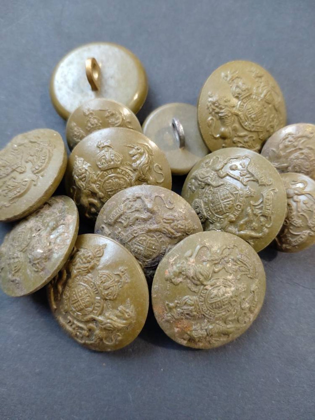Vintage WWII British Expeditionary Force Uniform Button! 1pc. - Etsy