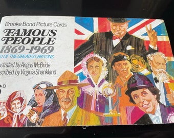 Famous People Cards | Etsy