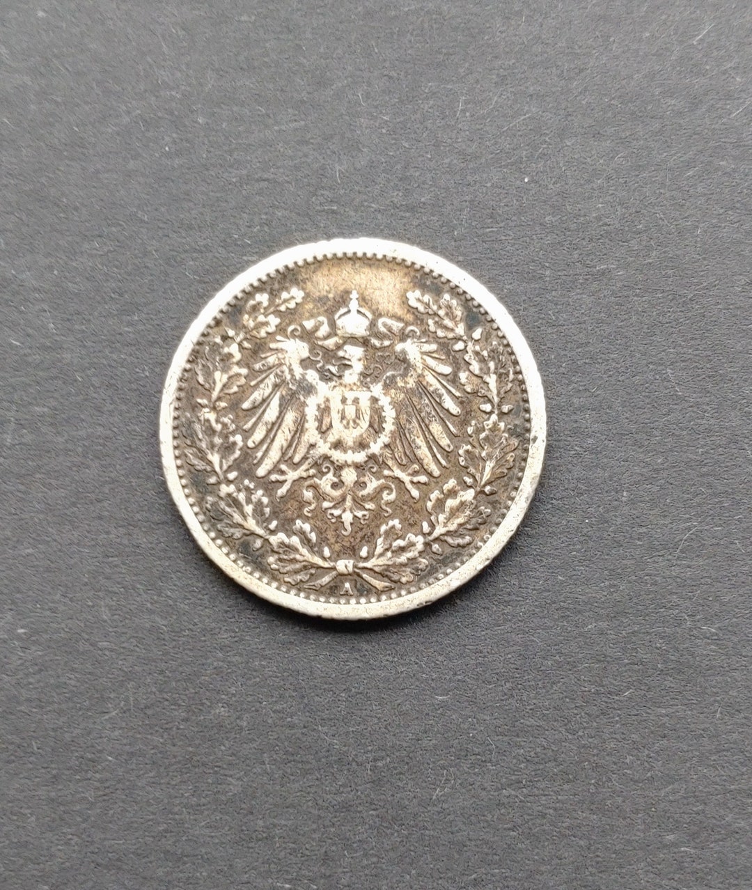 Stunning Silver Germany Half Mark Coin Dated 1907 - Etsy