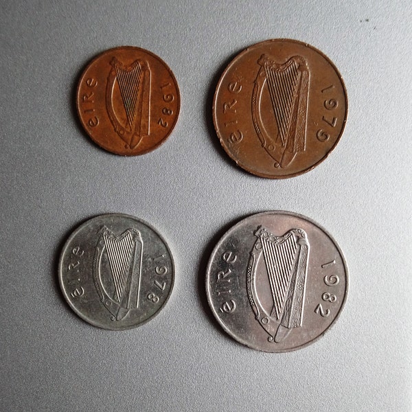 Vintage Irish Coin - Etsy