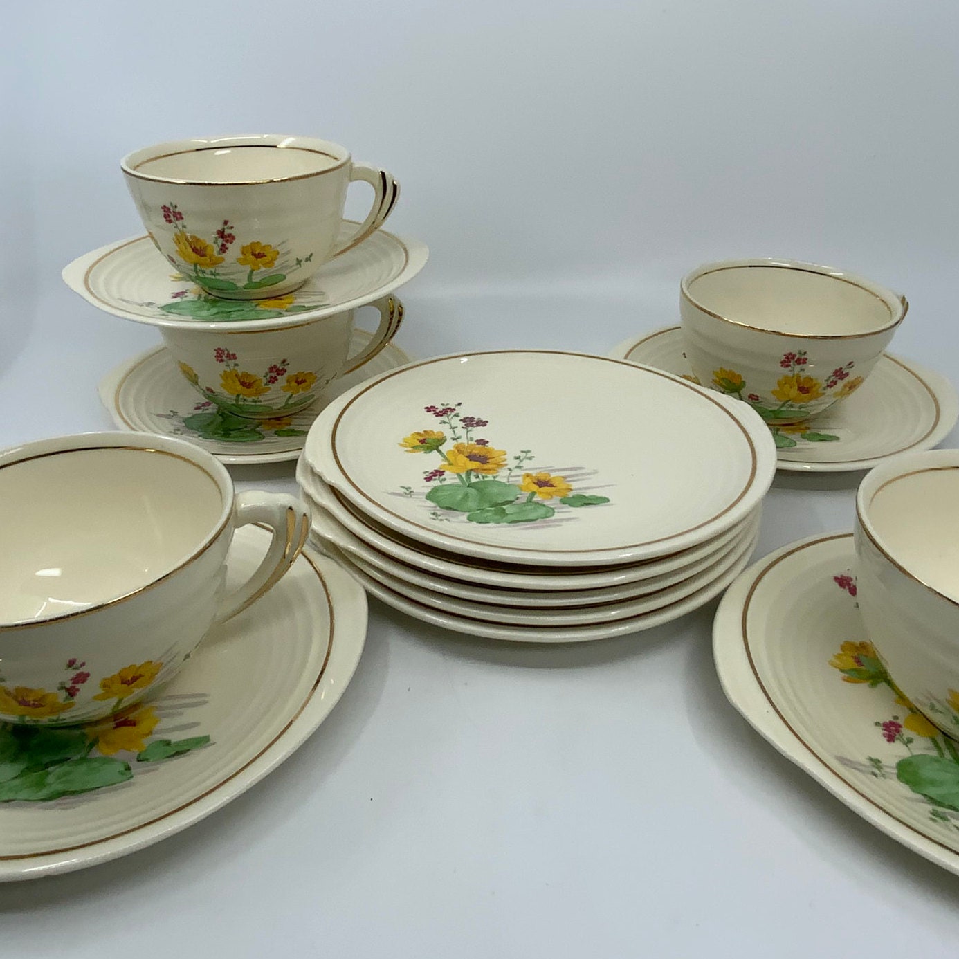 Edwin M Knowles China Company Set of FIVE Yorktown Shape | Etsy