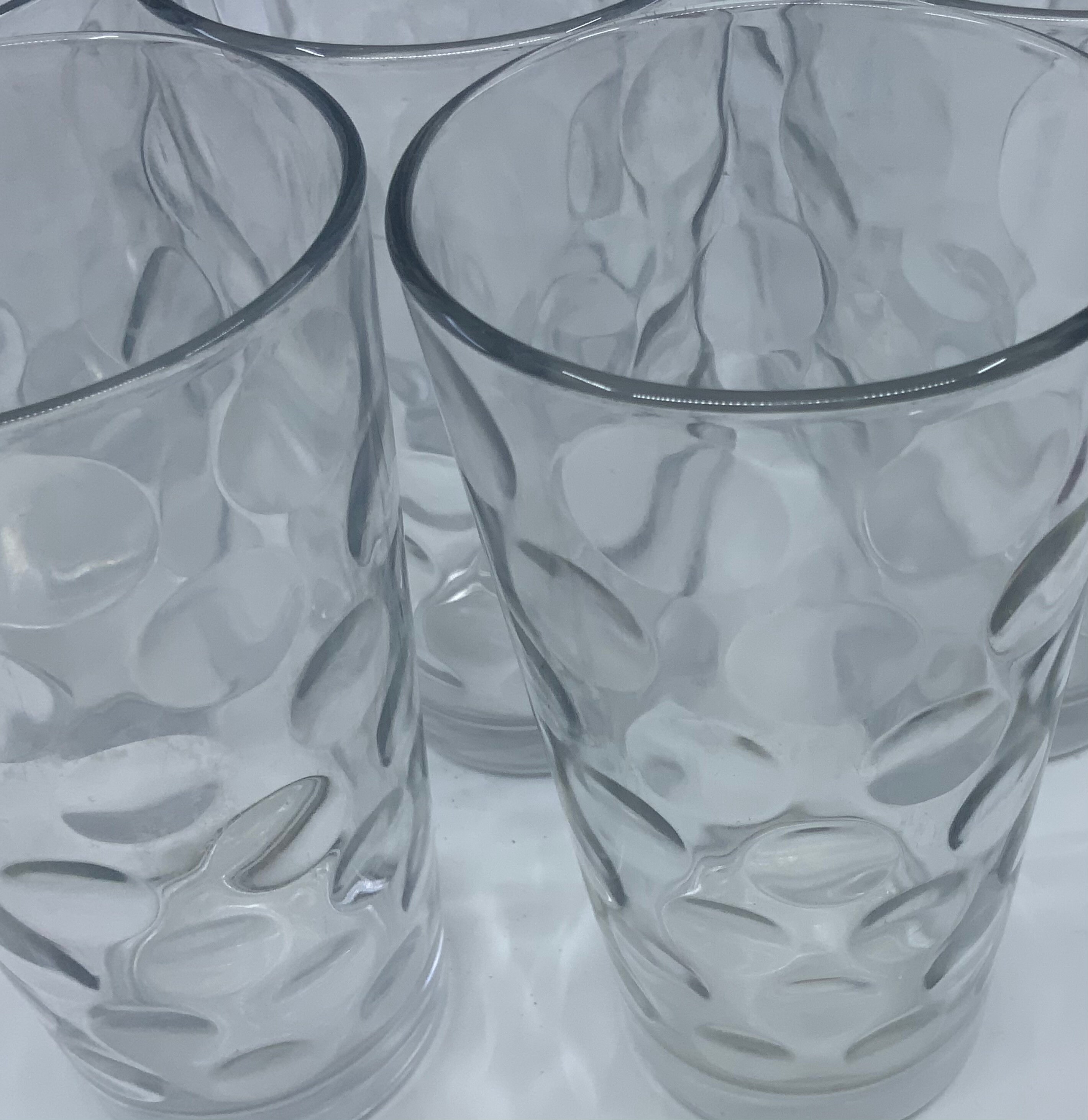 Set of TEN Circleware Dot Glasses Tumblers Vintage | Etsy