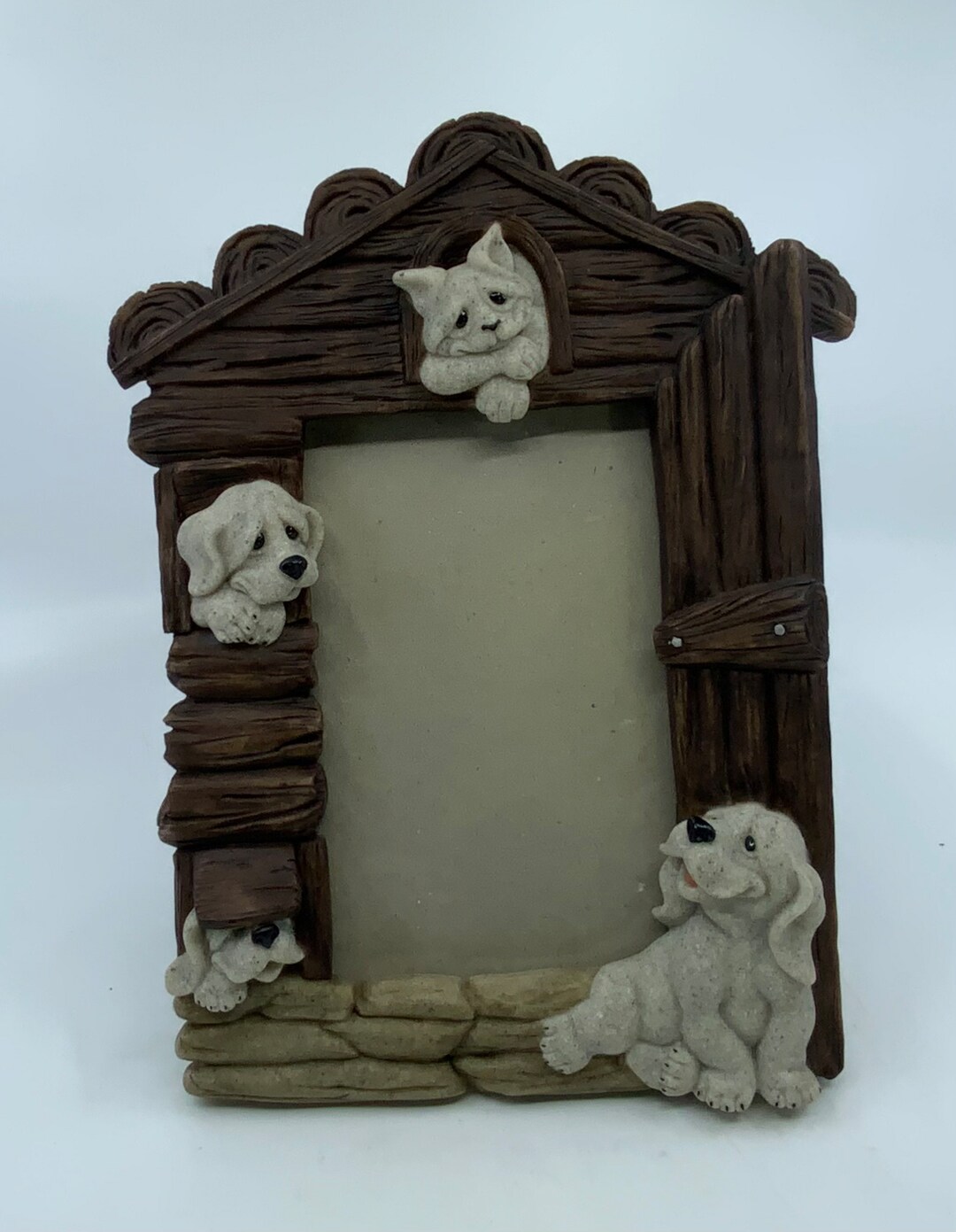 Quarry Critters- Dog- Dog House- Picture Frame- Pet- Cat - Etsy