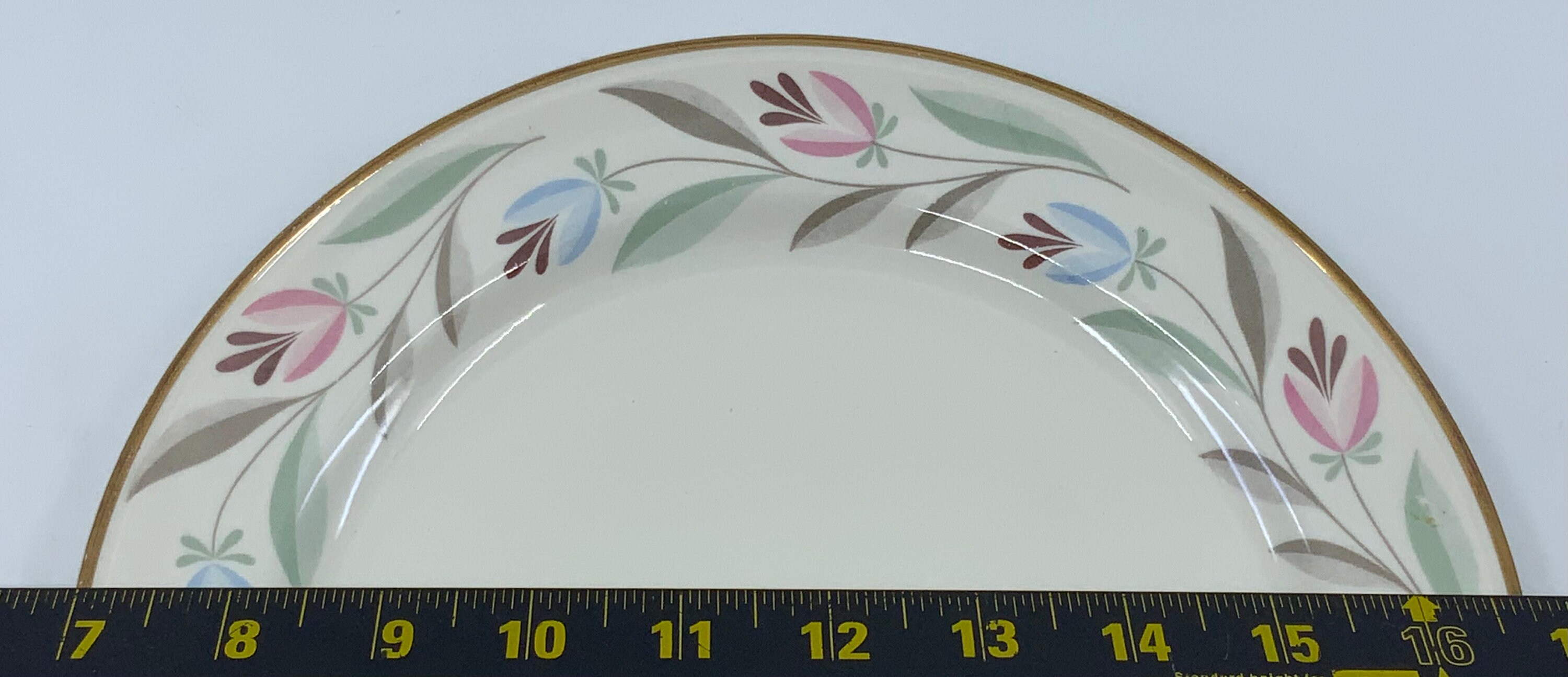 Set- Lot- SIX- Nantucket- Eggshell- Nautilus- Dinner- Plate- L51N5 ...
