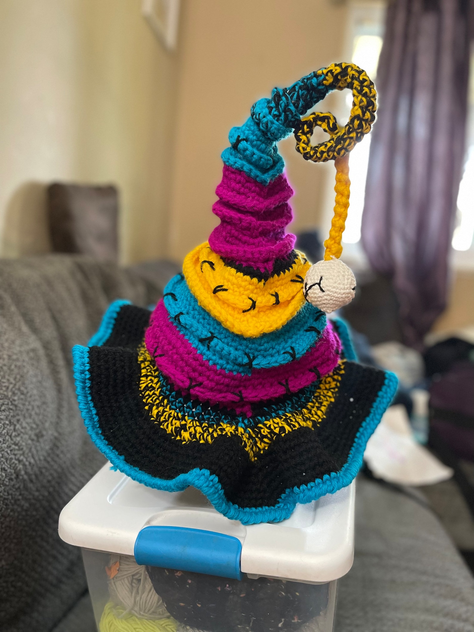 Sally Inspired Witch Hat - Etsy