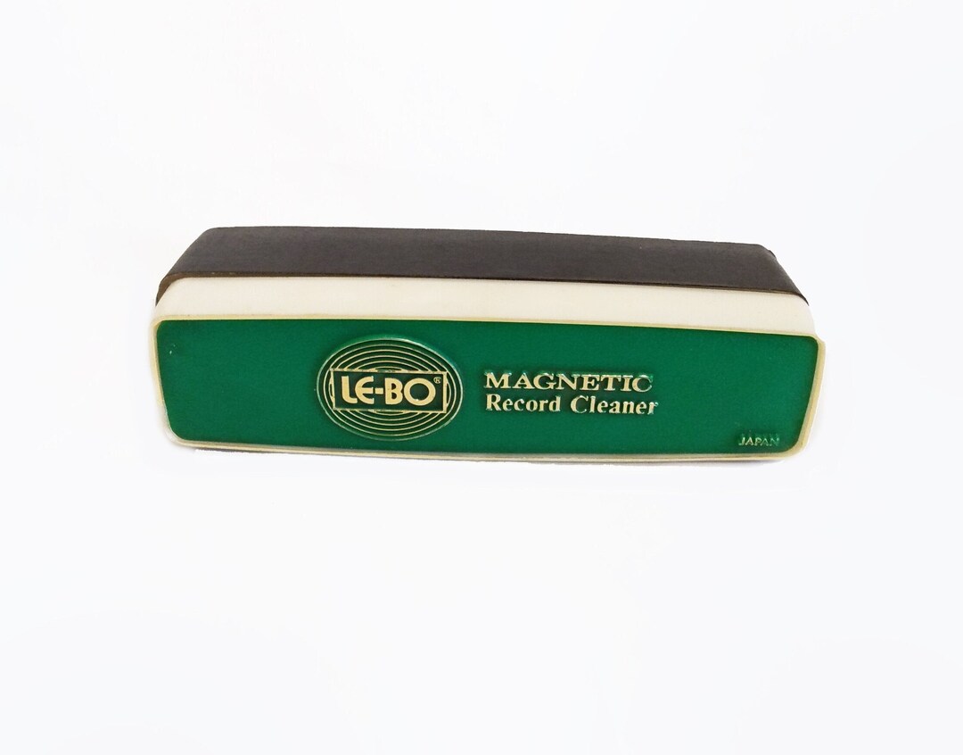 Vintage LE-BO Magnetic Record Cleaner Made in Japan-green Velvet - Etsy