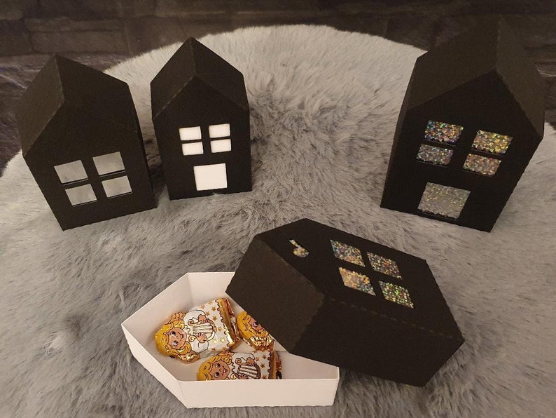 Datei Haus Box Schachtel Scandi Hygge Nordic Weihnachten ...