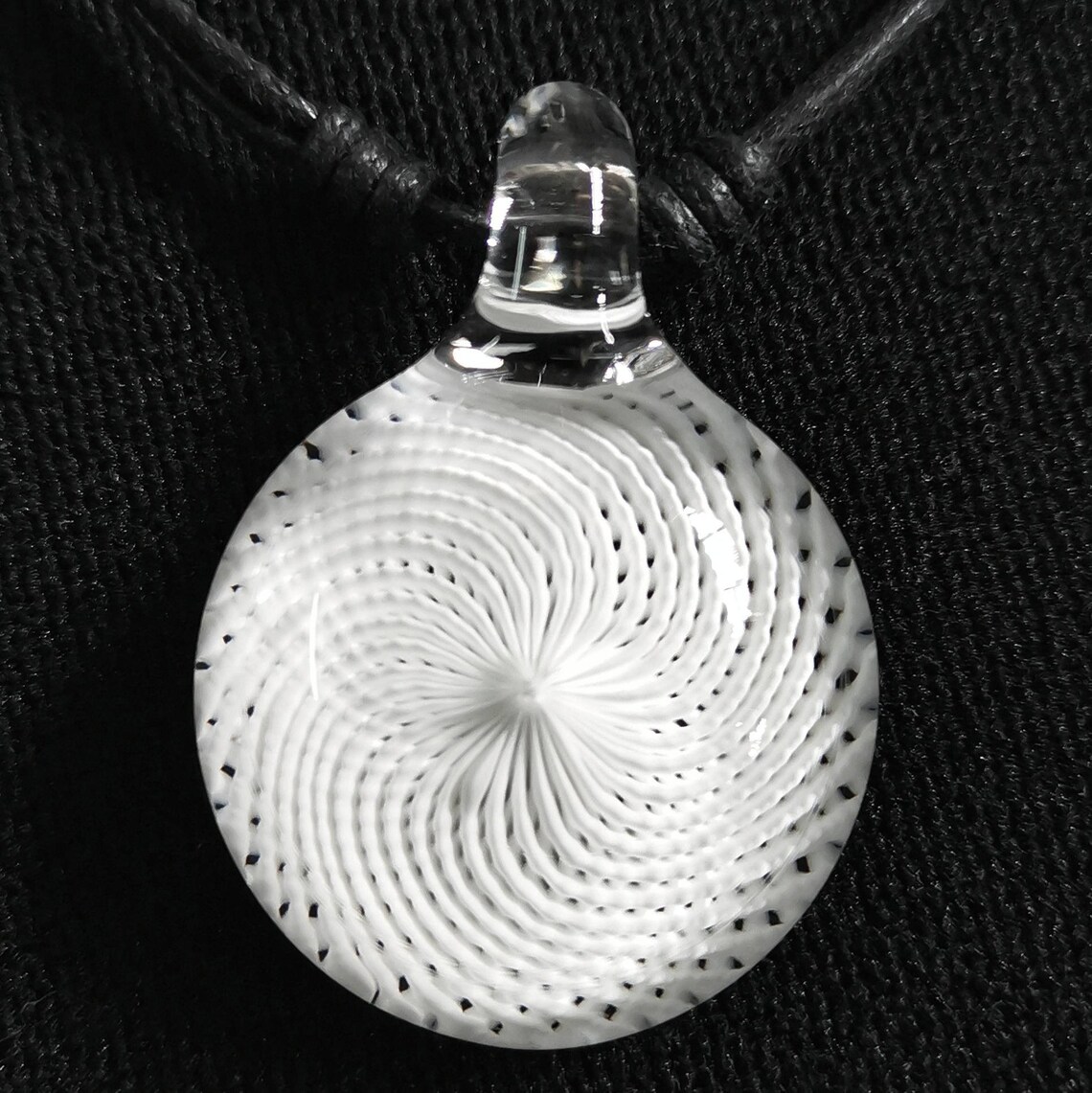 Reticello Glass Pendants Blown Glass Pendant Blown Glass - Etsy