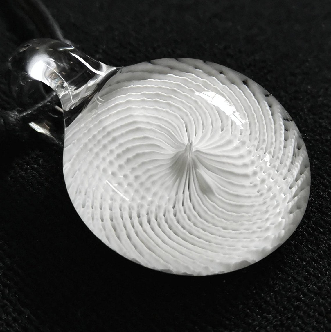 Reticello Glass Pendants Blown Glass Pendant Blown Glass - Etsy