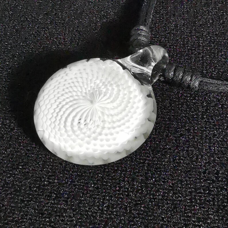 Reticello Glass Pendants Blown Glass Pendant Blown Glass | Etsy