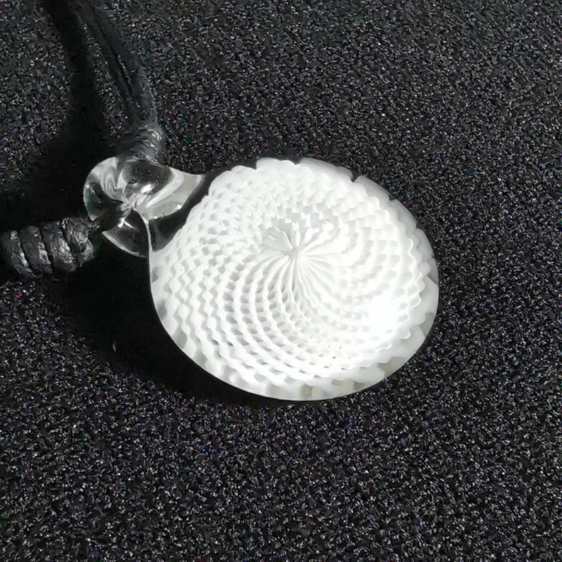 Reticello Glass Pendants Blown Glass Pendant Blown Glass | Etsy