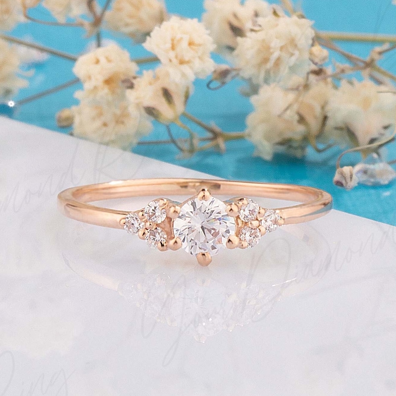 Simple Engagement Ring - Etsy