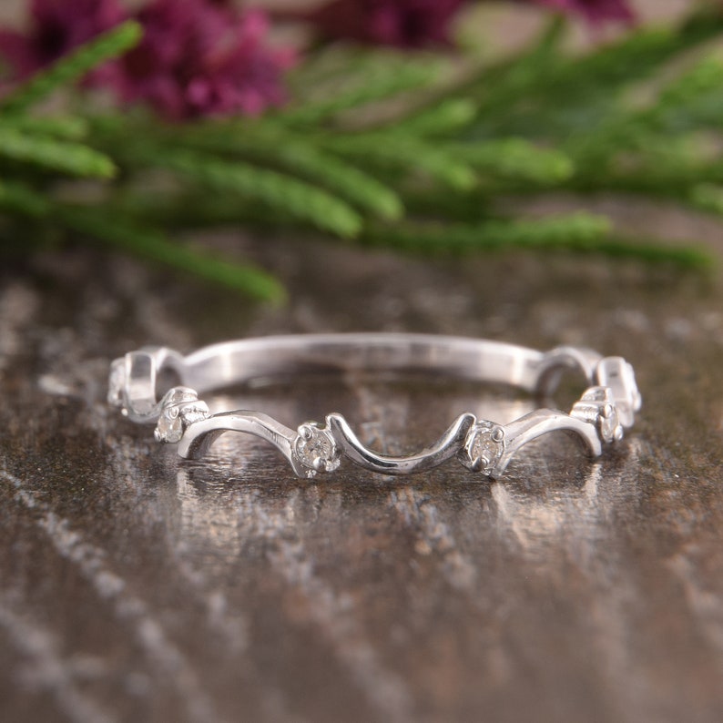 Diamond Eternity Band Diamond Wedding Band Small Diamond | Etsy