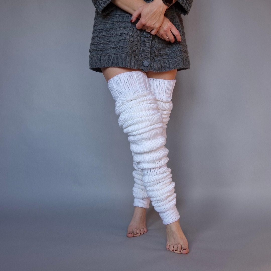 Vegan Thigh High Leg Warmers, 200cm/ 80 Inches - Etsy