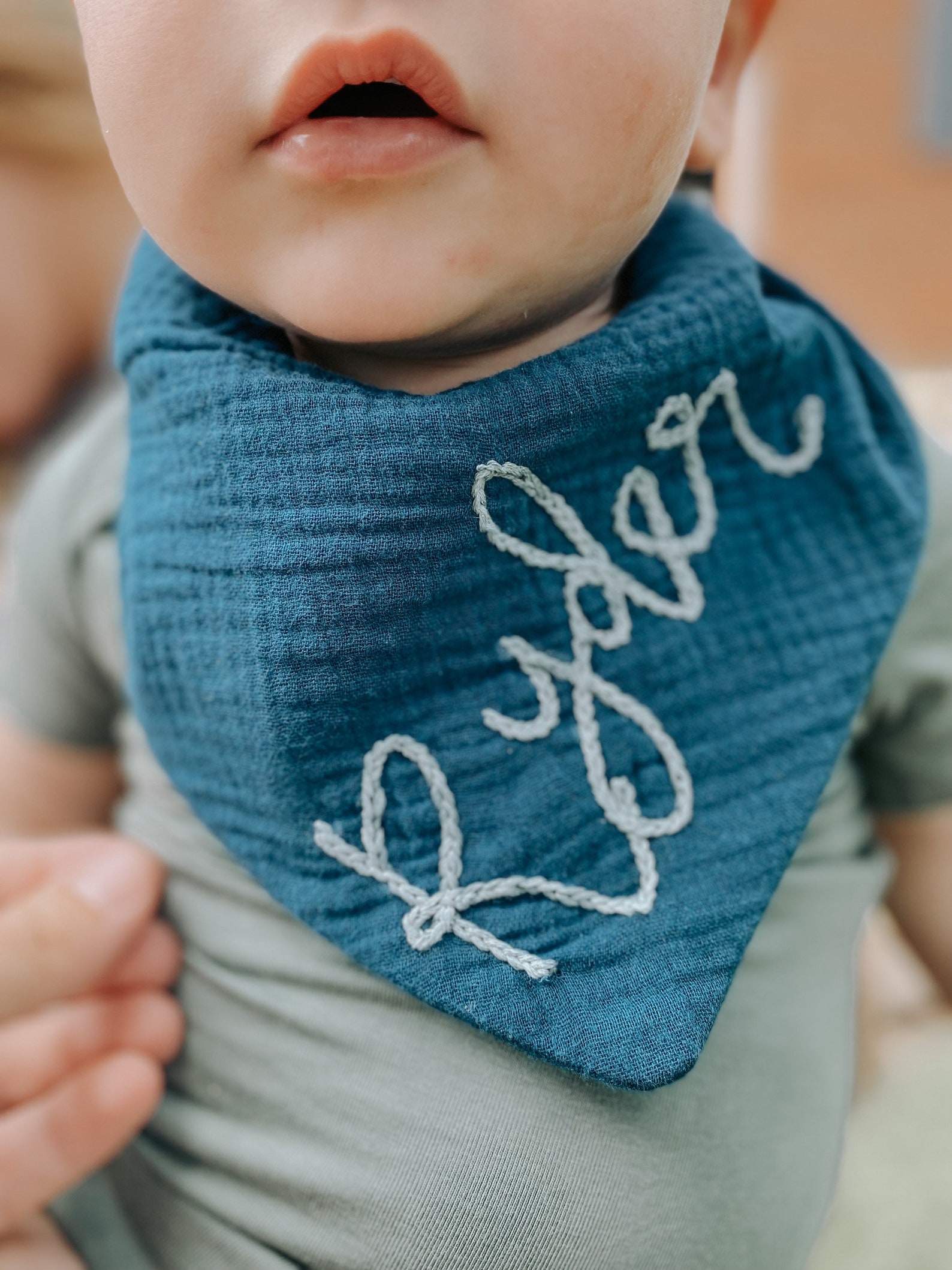 Hand Embroidered Bibs - Etsy