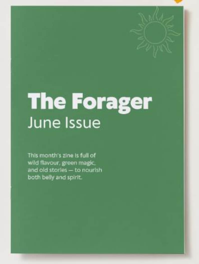 The Forager - June Issue - Etsy