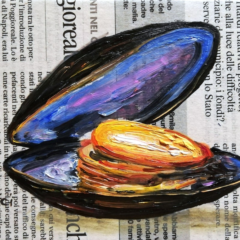 Shell Painting - Etsy