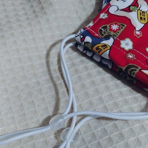 Handmade Japanese Style Face Mask Facemask size S M L 3 - Etsy