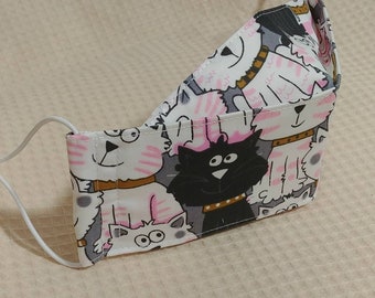 Handmade Japanese Style Face Mask Facemask size S M L 3 - Etsy