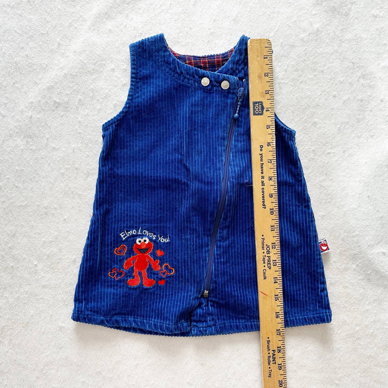Vintage Sesame Street Elmo Cord Dress: 18/24m - Etsy