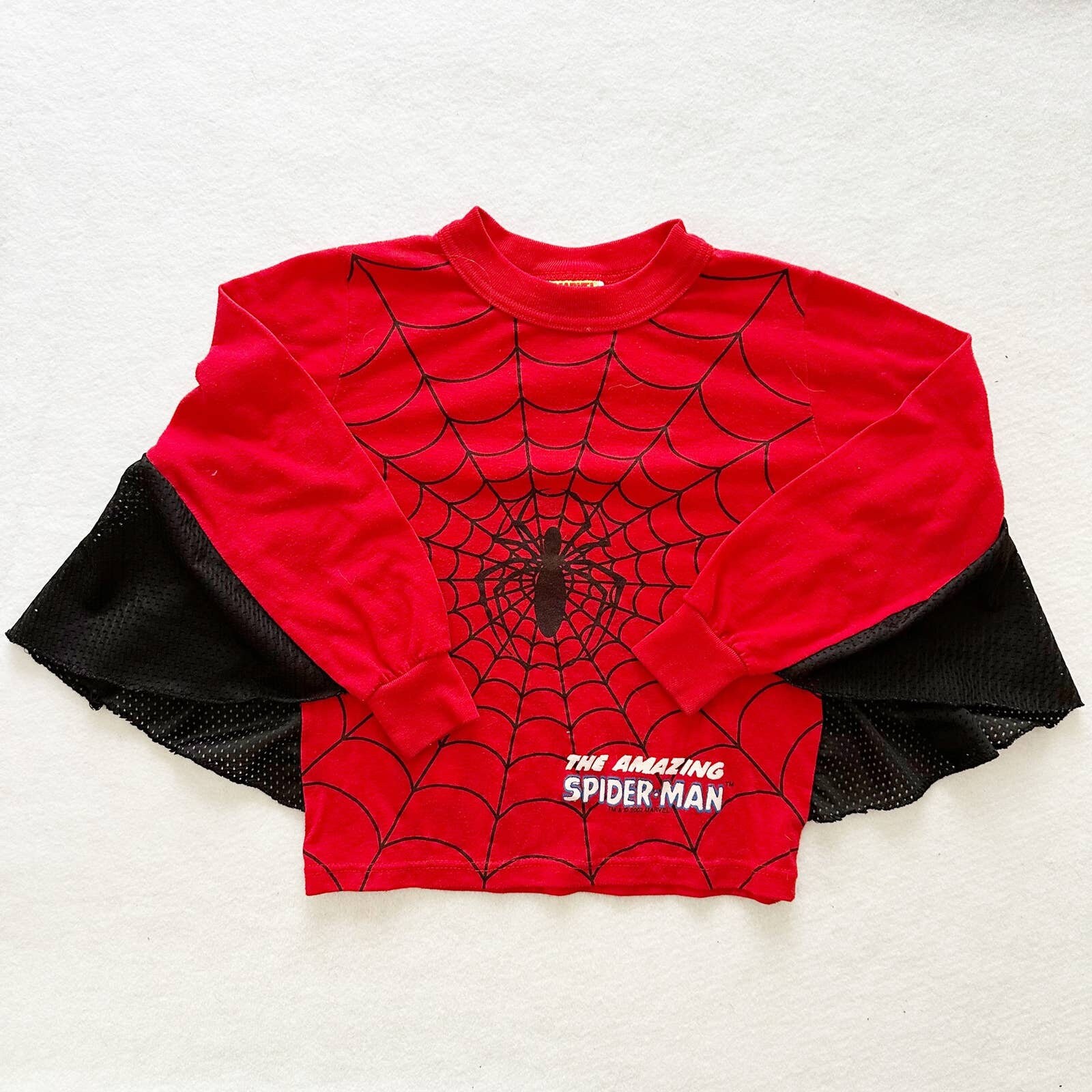 Vintage Marvel Spider-man Webbed Arms Pajama Top: 6y - Etsy Canada