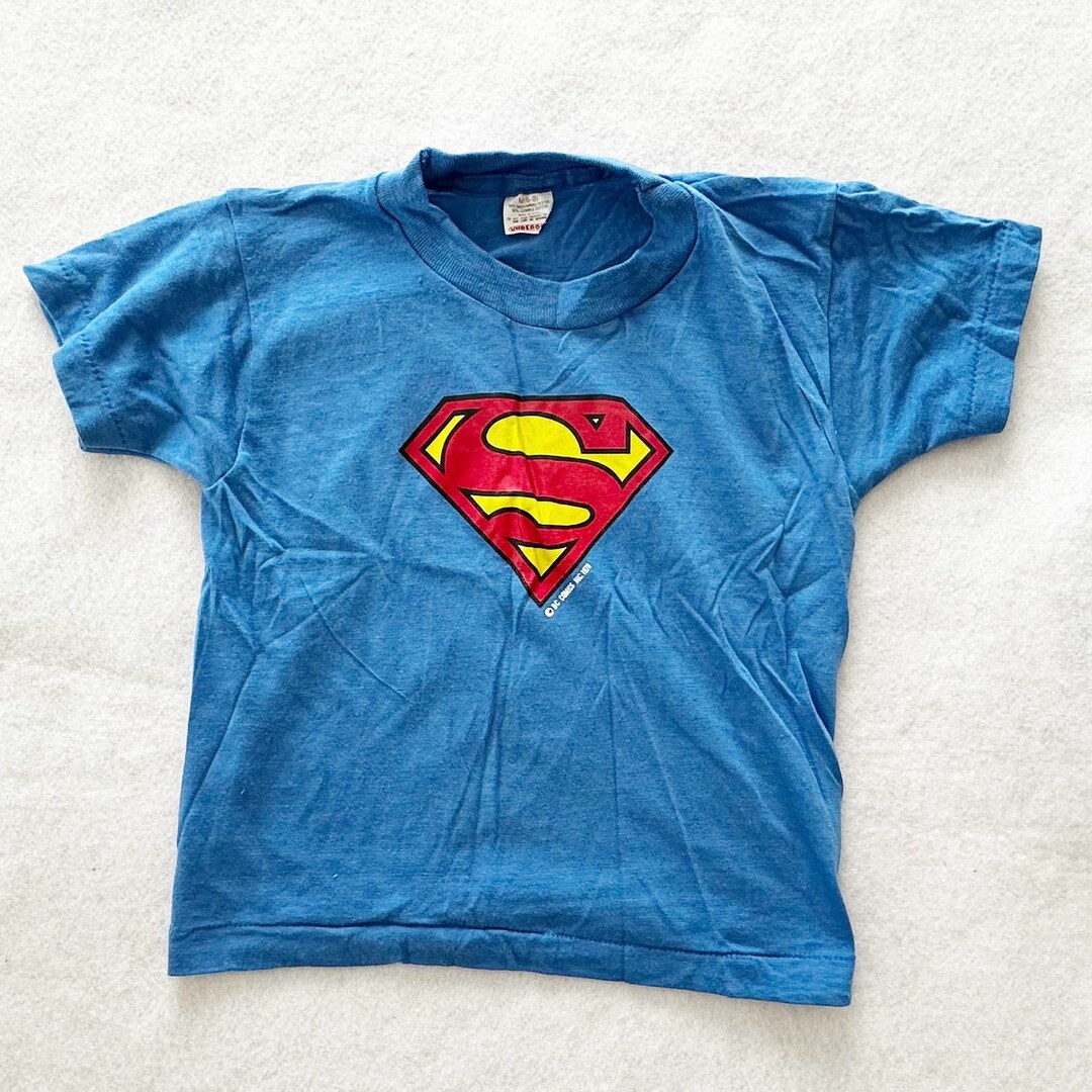 Vintage Underoos Superman Crest Tee: 4T - Etsy